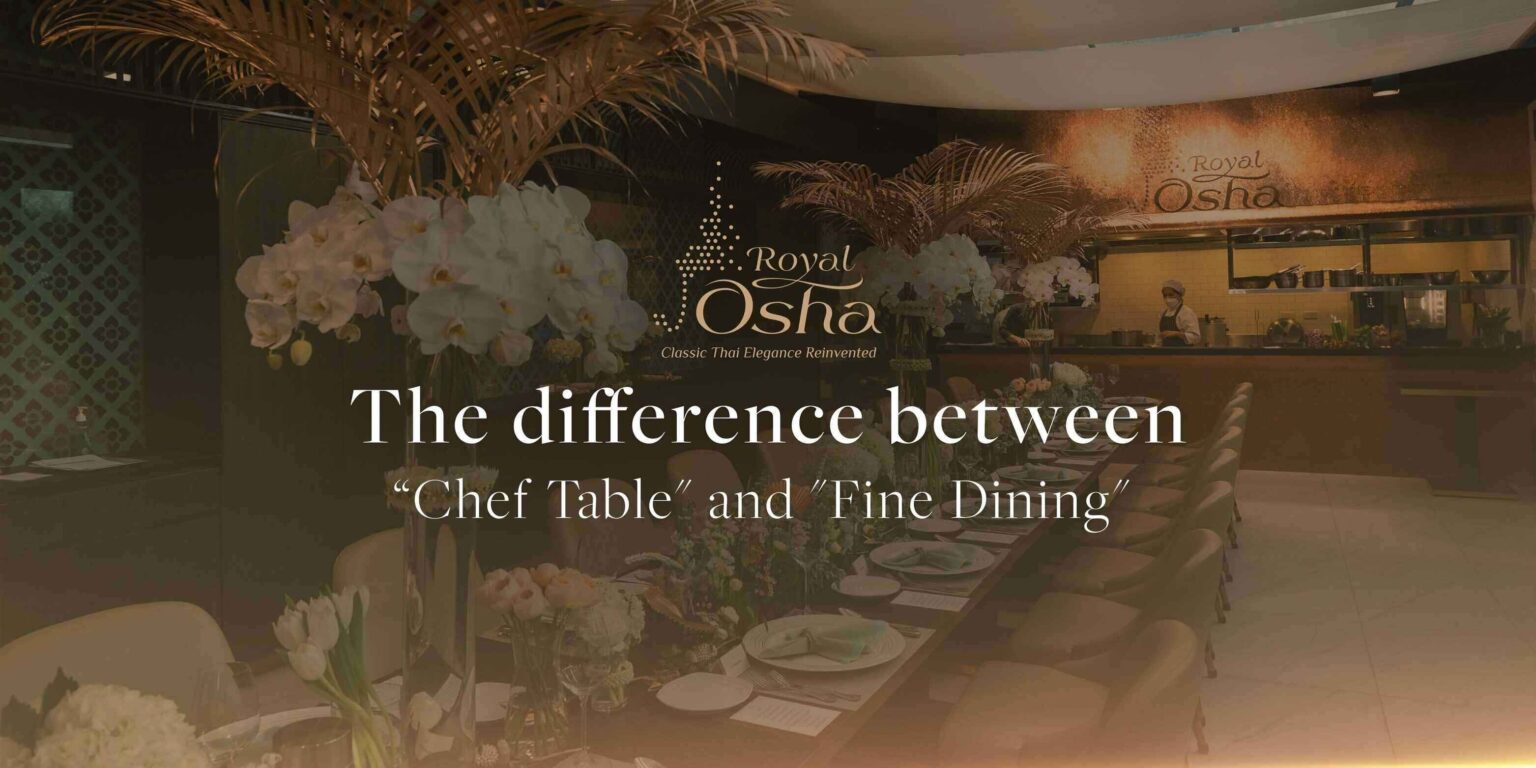 Chef Table with Royal Osha