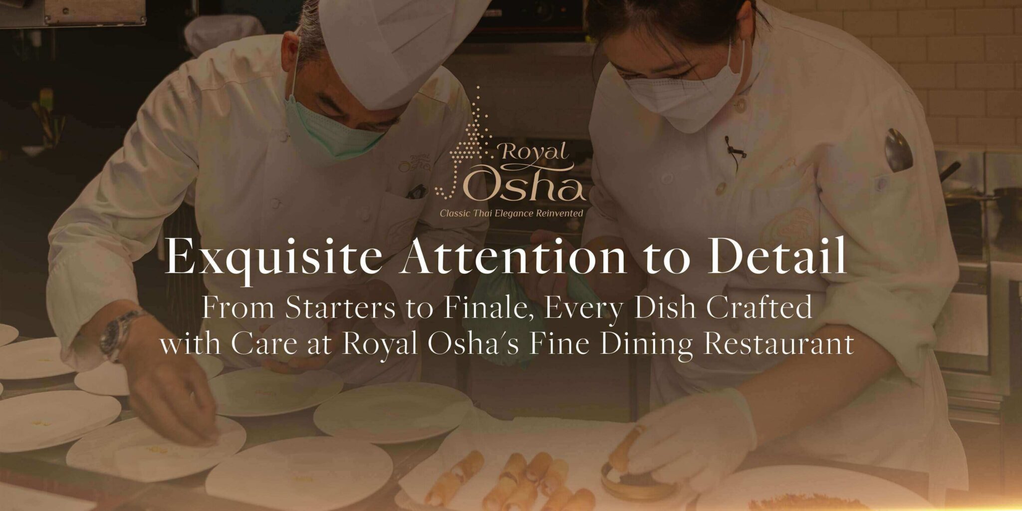 The charm of dining at a Fine Dining Restaurant - Royal osha