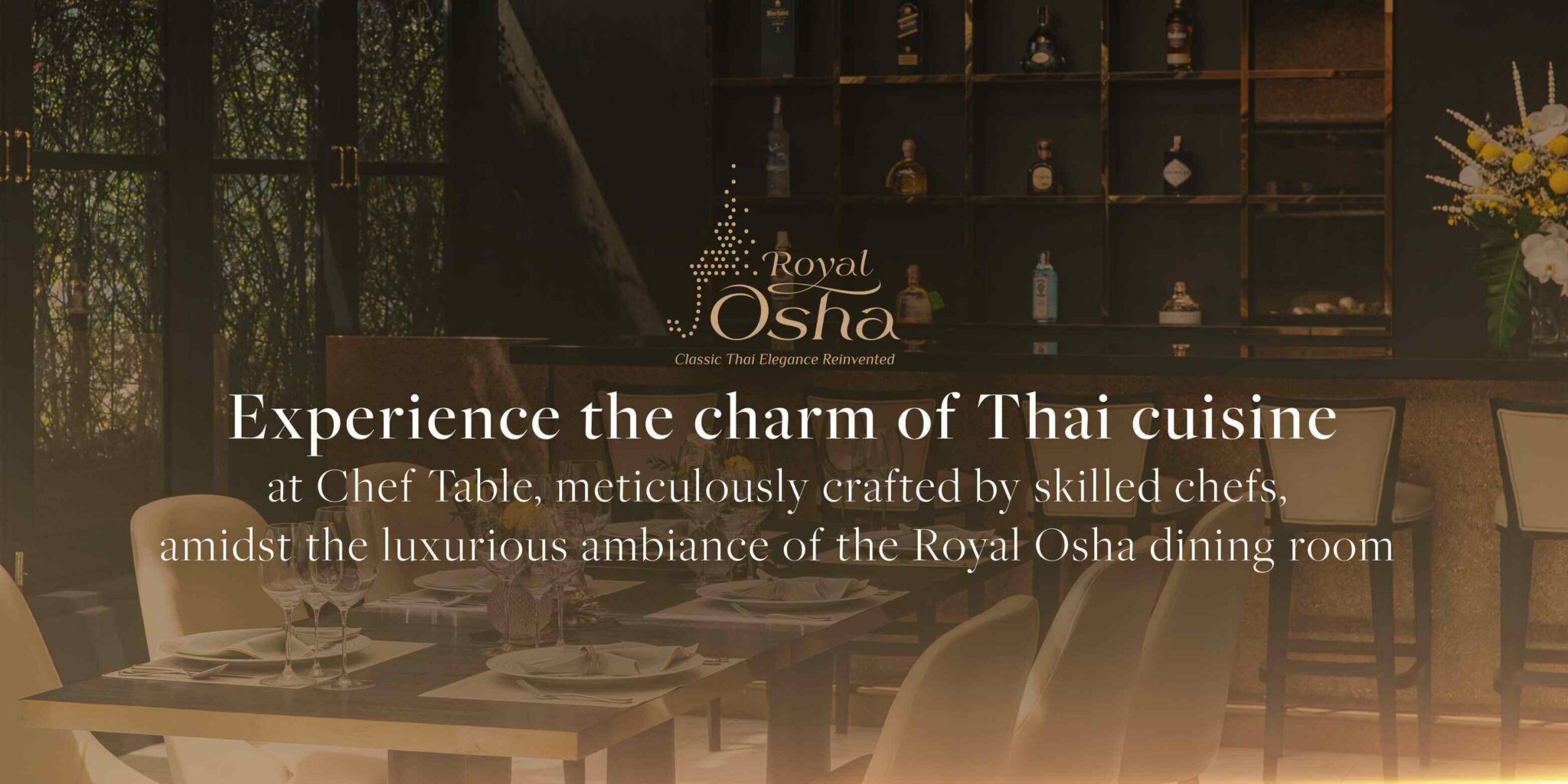 Chef Table with Royal Osha
