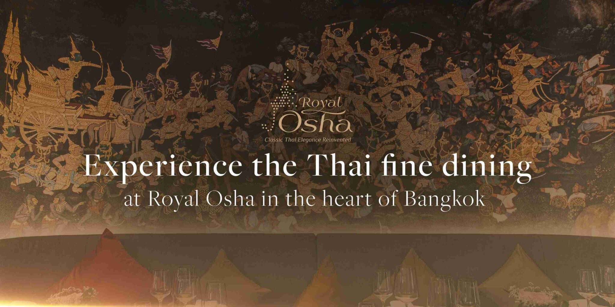 The beauty of Thai cuisine in Thai Fine Dining