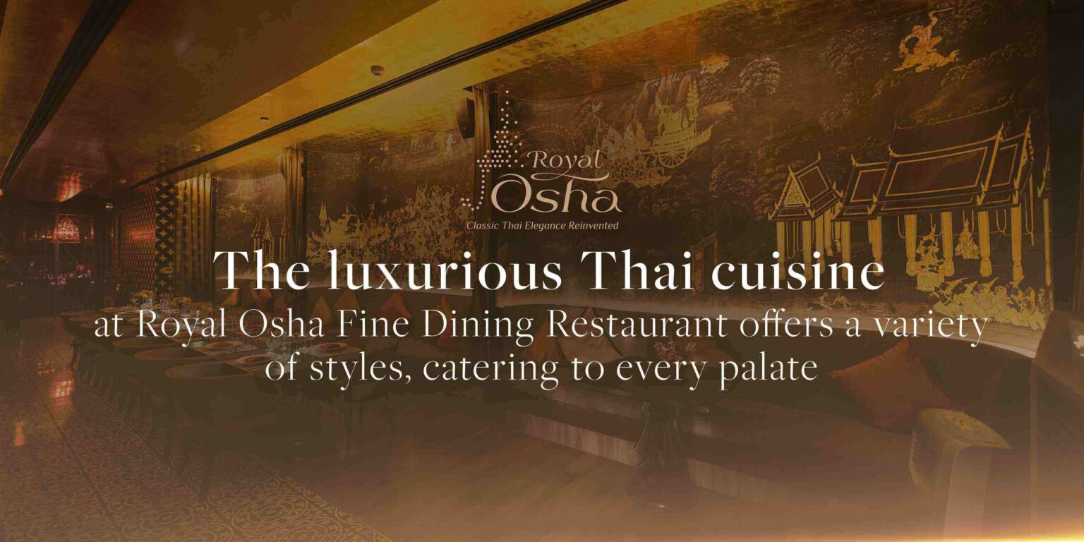 The charm of dining at a Fine Dining Restaurant - Royal osha