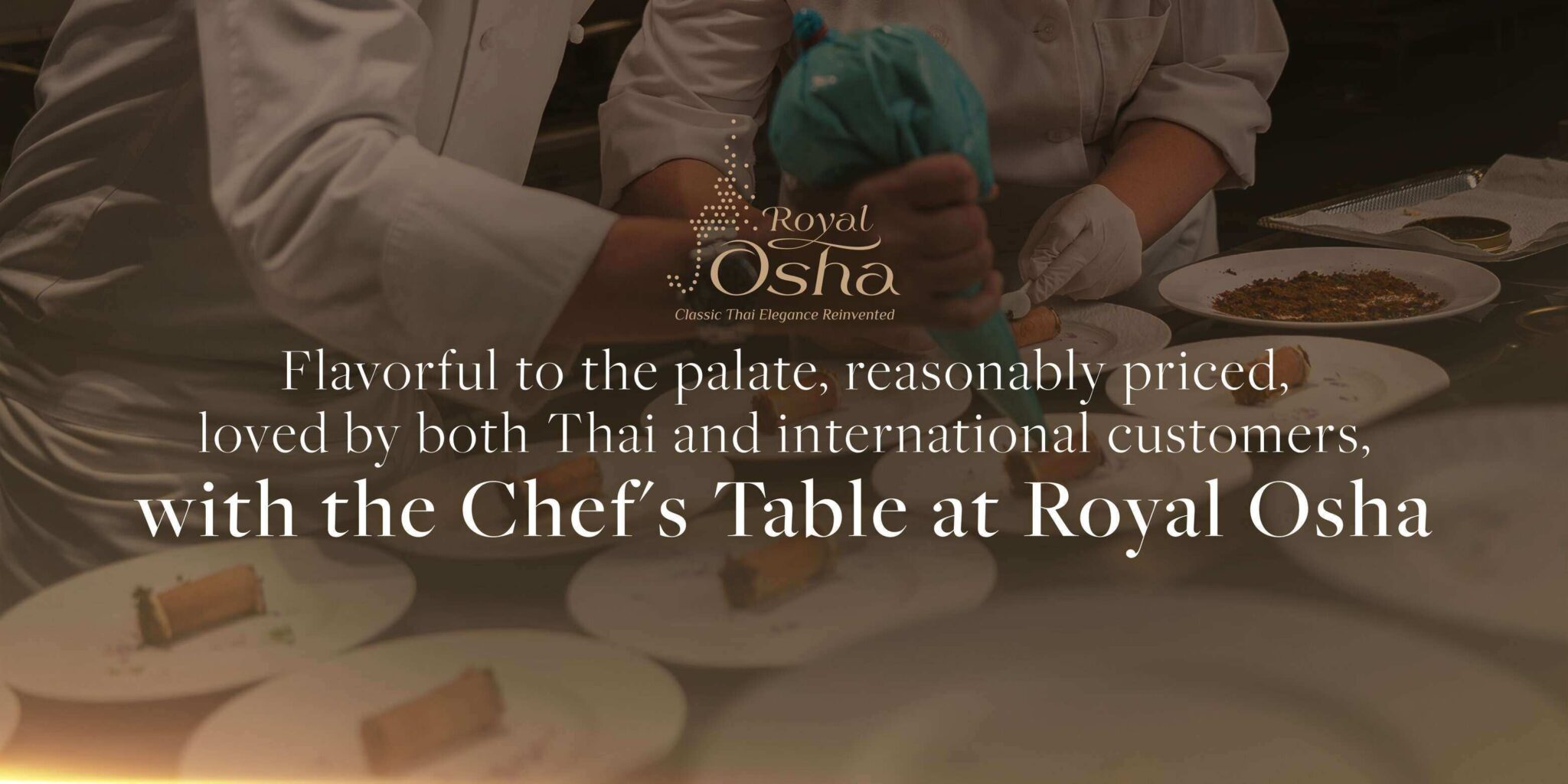 Chef Table with Royal Osha