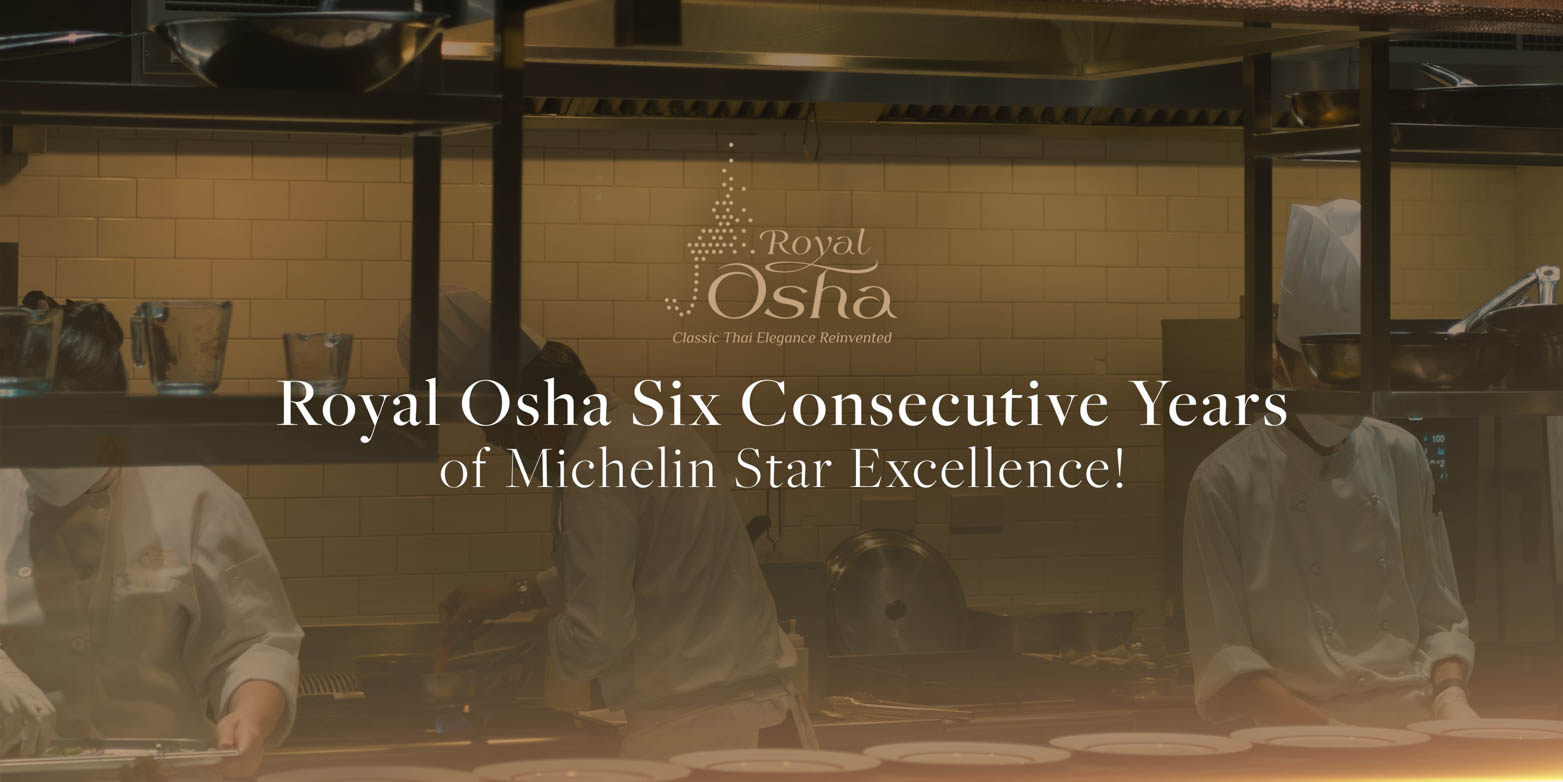 Royal Osha: Fine Dining Thai Restaurant with a Michelin Star in the ...